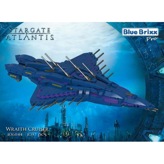 BlueBrixx Stargate Wraith Cruiser #106844 - Walmart.com