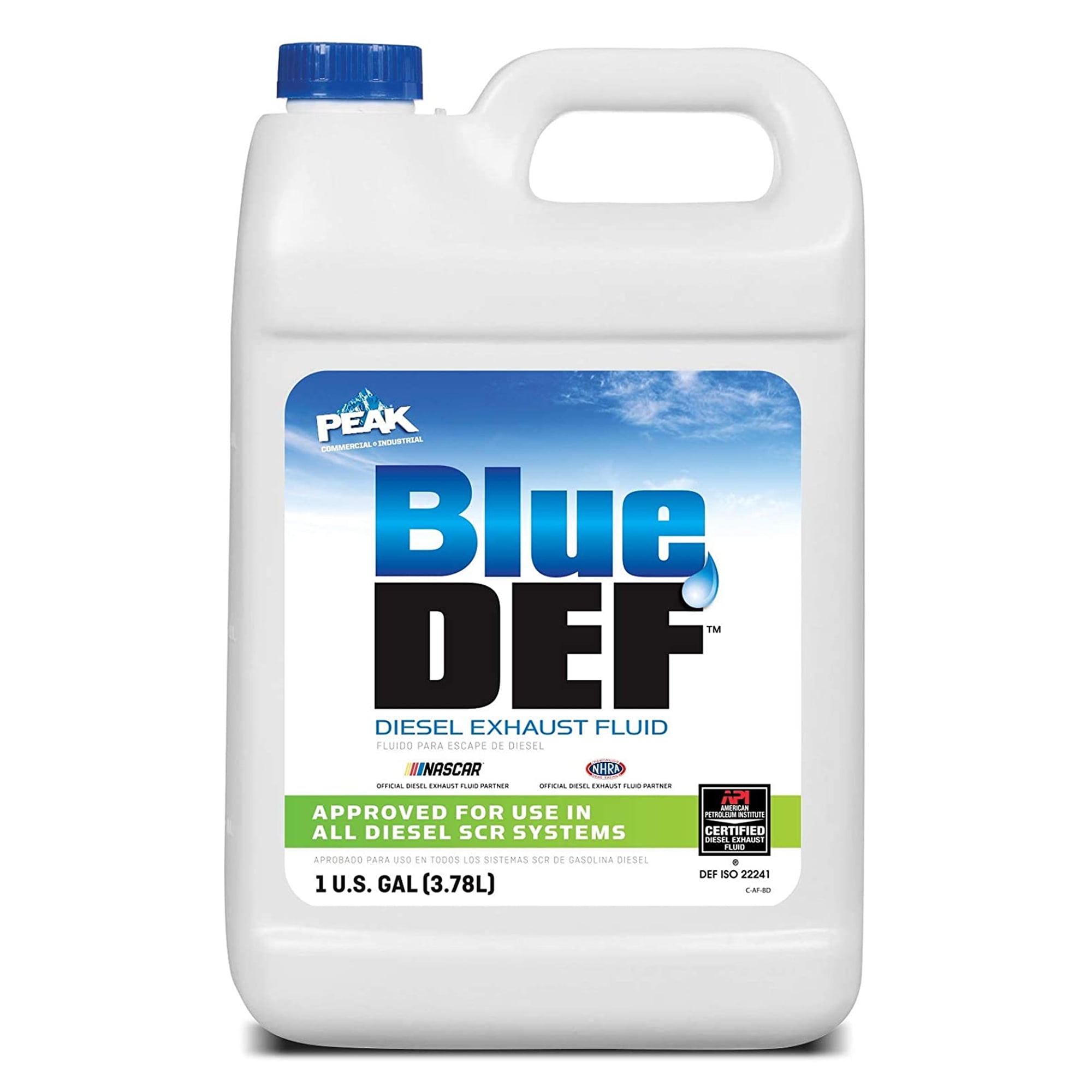 BlueDEF Diesel Exhaust Fluid Synthetic Urea & Deionized Water, 1 Gallon ...