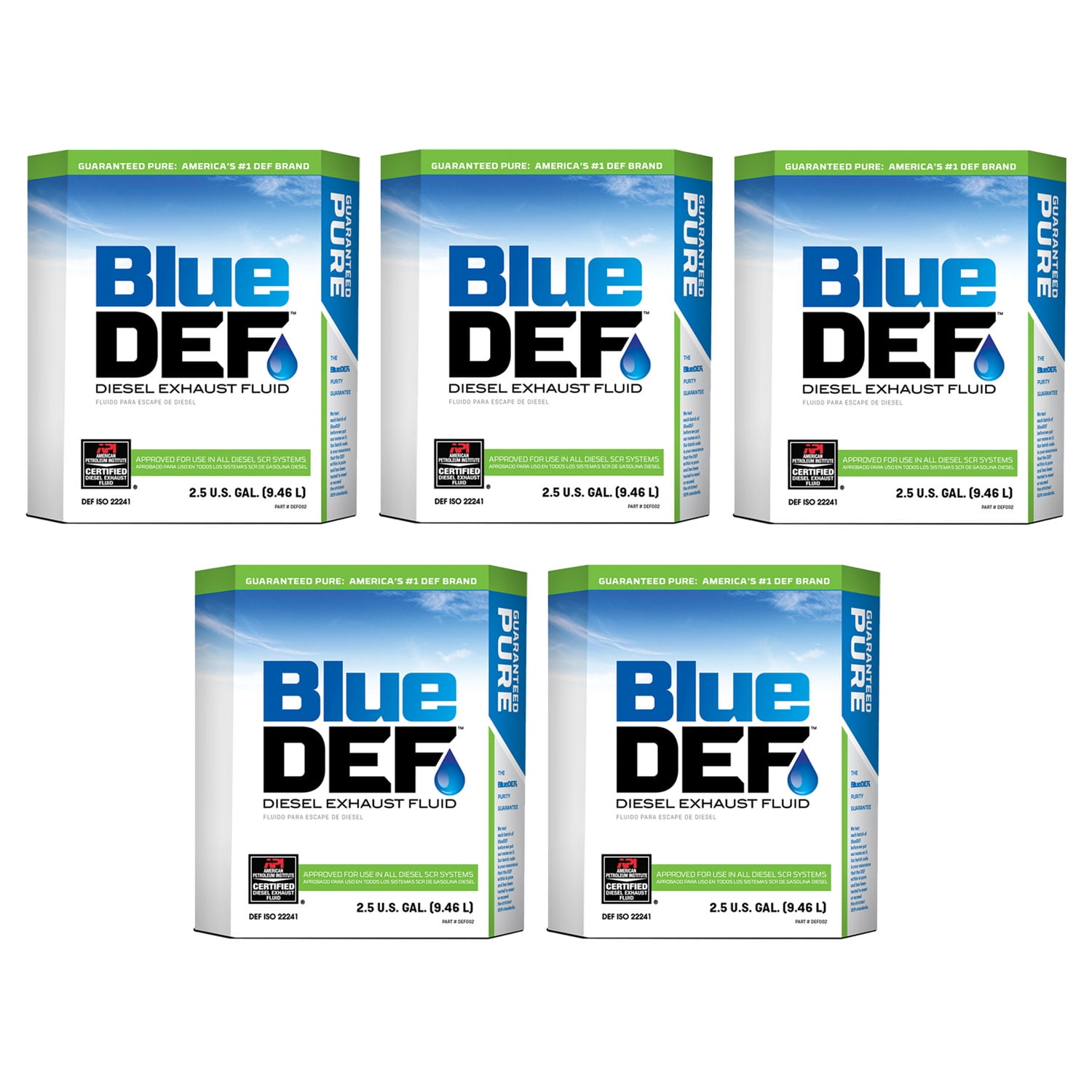 BlueDEF DEF Diesel Exhaust Fluid, High Purity Synthetic Urea ...