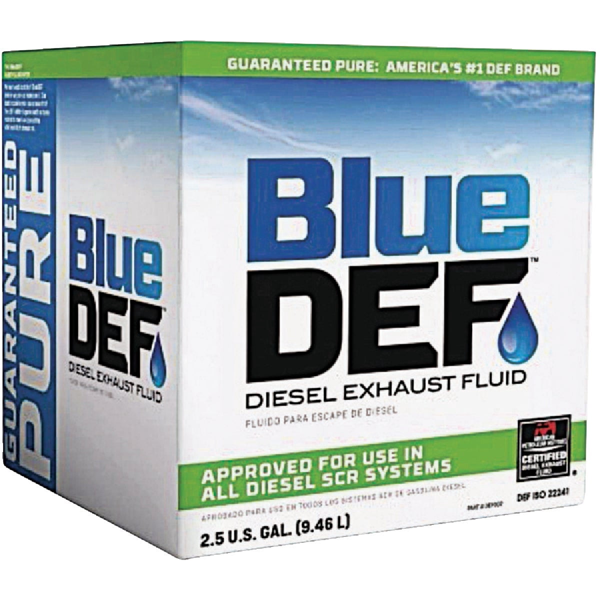 Blue Def Diesel Exhaust Fluid, 2.5 Gallon, 4 Pack, EPA 2010, ISO, API ...