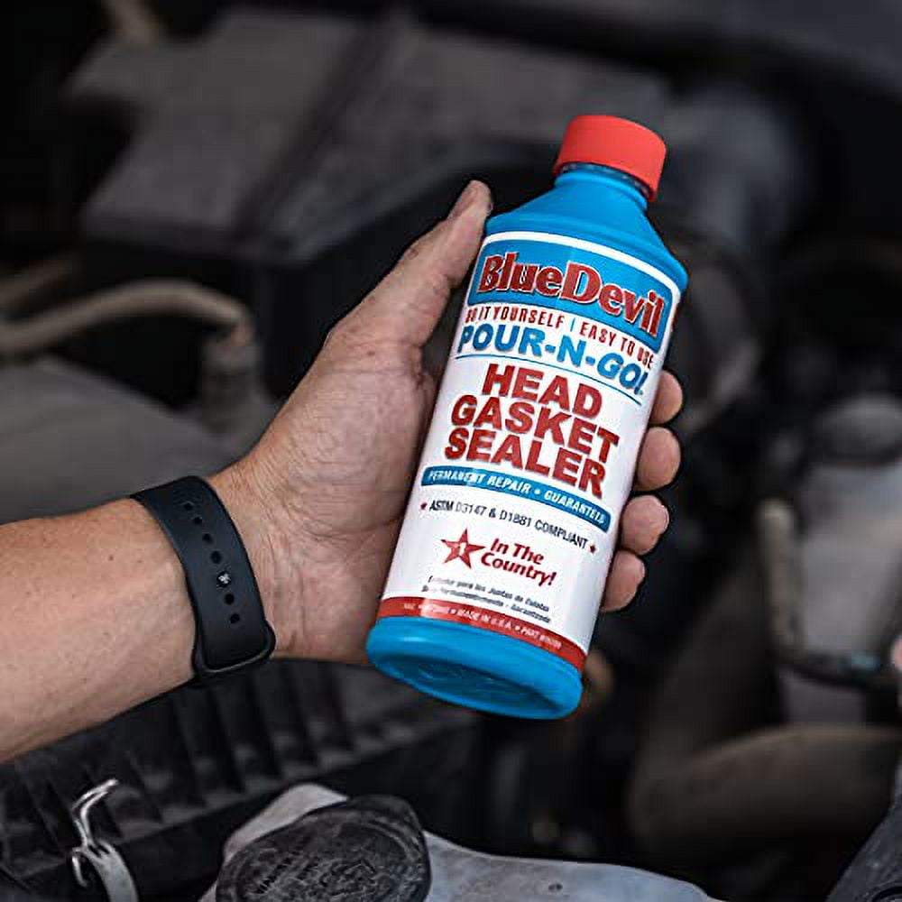 BlueDevil Products 00209 Pour-N-Go Head Gasket Sealer - 16 Ounce ...