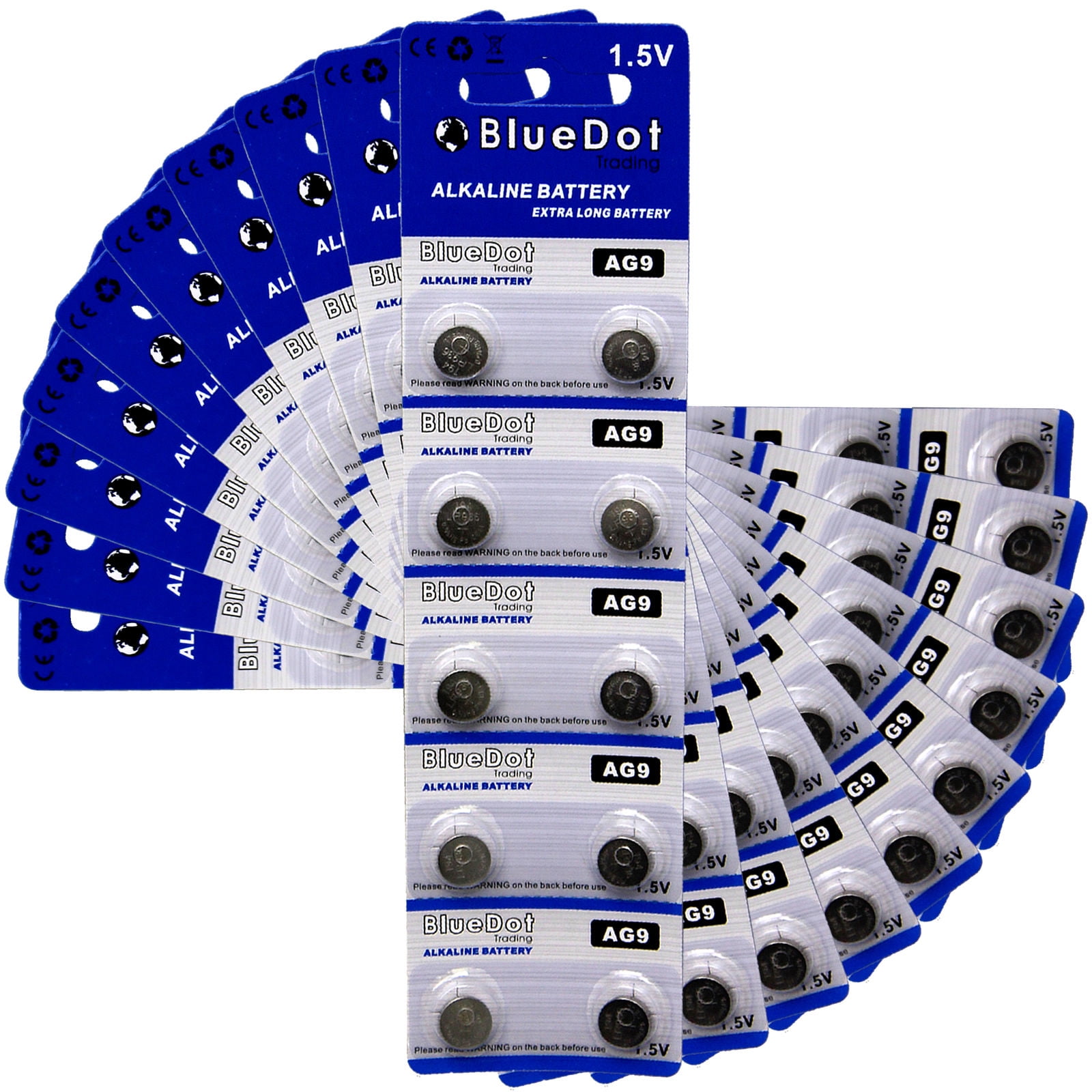 BlueDot Trading AG9 (also known as LR45 and LR936) Alkaline Button Cell ...