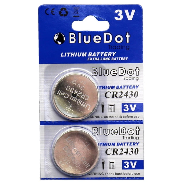 BlueDot Trading CR2430 (also known as CR5011LC) Lithium Manganese ...