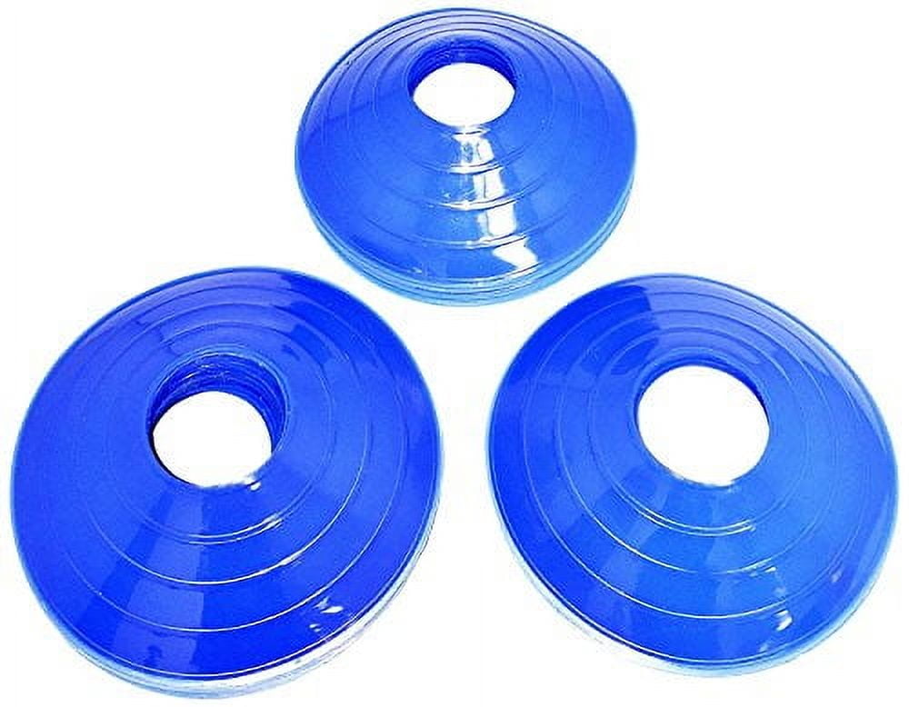 BlueDot Trading High Visibility Disc Cones for Sports, Agility Training ...