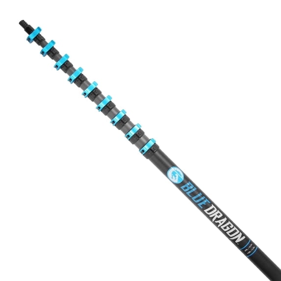 Blue Dragon Carbon Fiber Waterfed Pole - Master Pole (47ft/14.3m ...