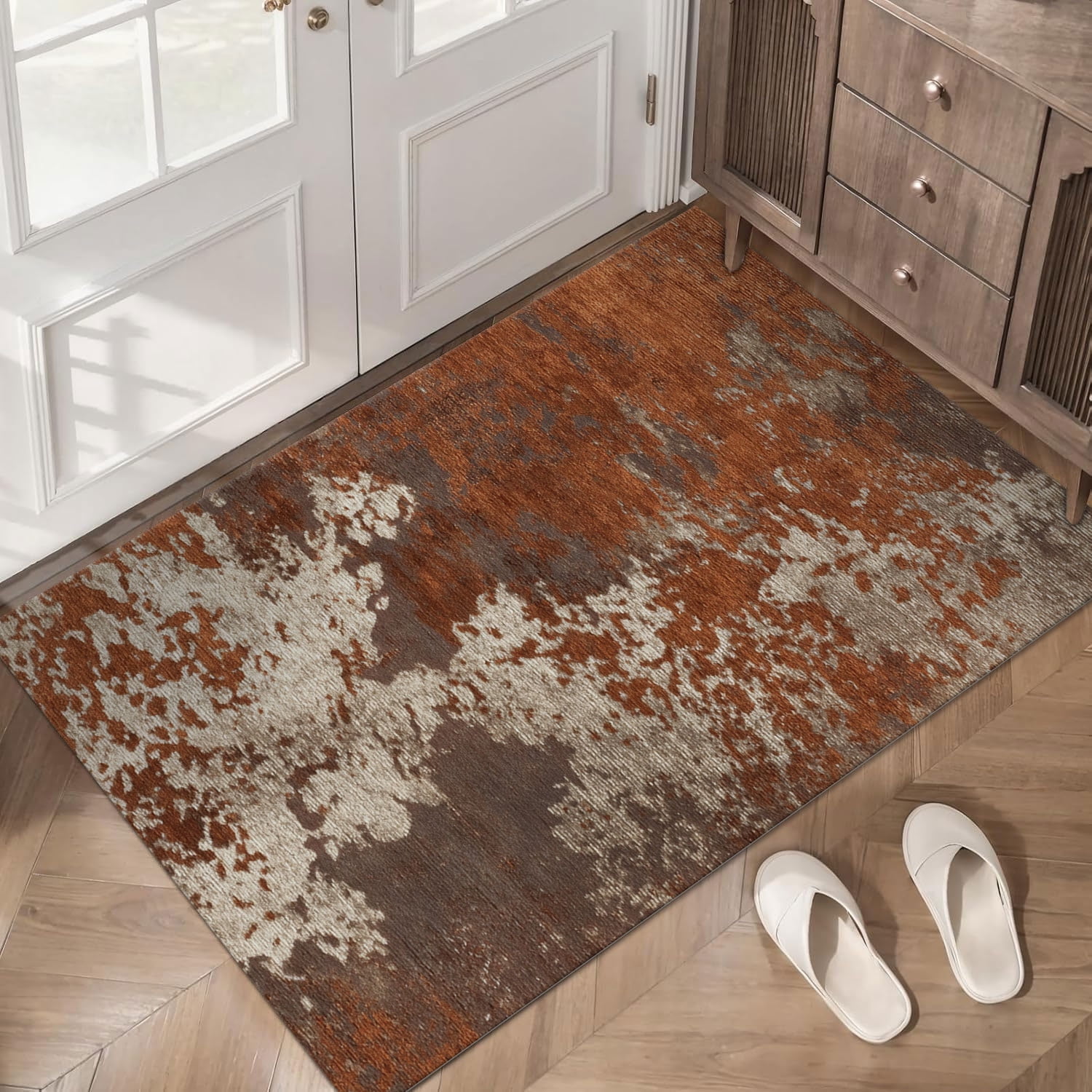 BlueDreamer 2x3 Entryway Rug for Front Door Bedroom Kitchen, Washable ...