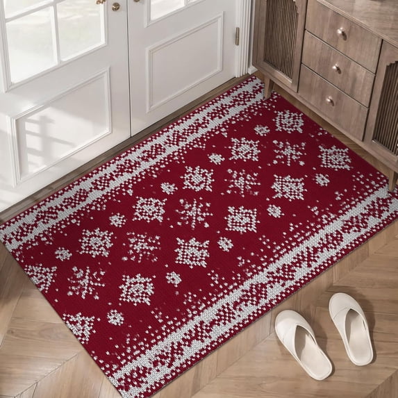 BlueDreamer 2x3 Entryway Rug for Front Door Bedroom Kitchen, Washable ...