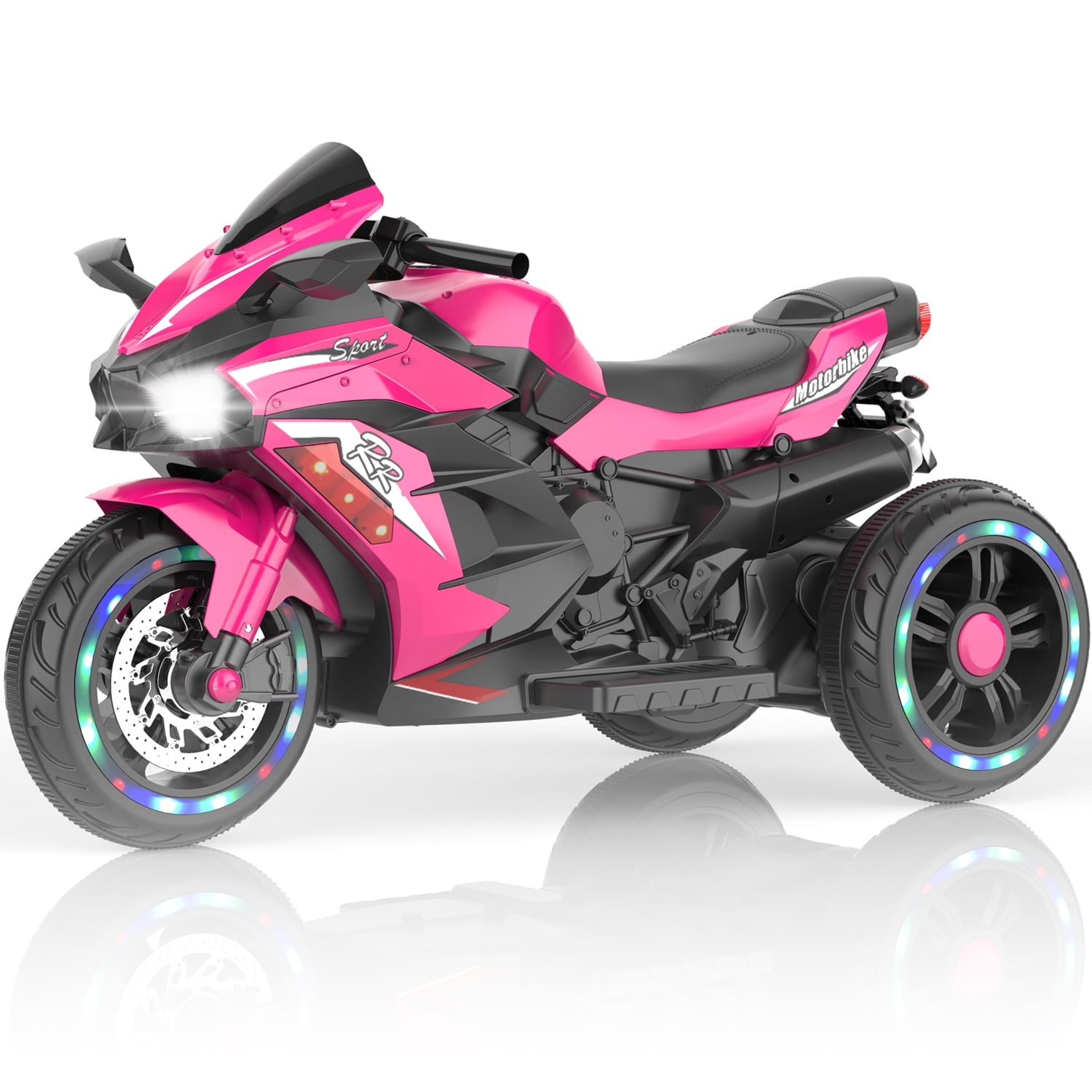 BlueDreamer 3 Wheel Motorcycle for Kids Aged 2-4, Motorcycle Ride on ...