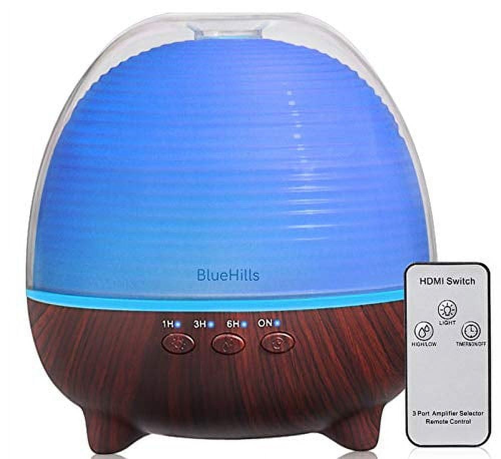 BlueHills Premium Essential Oil Diffuser 1000 ML with Remote ...