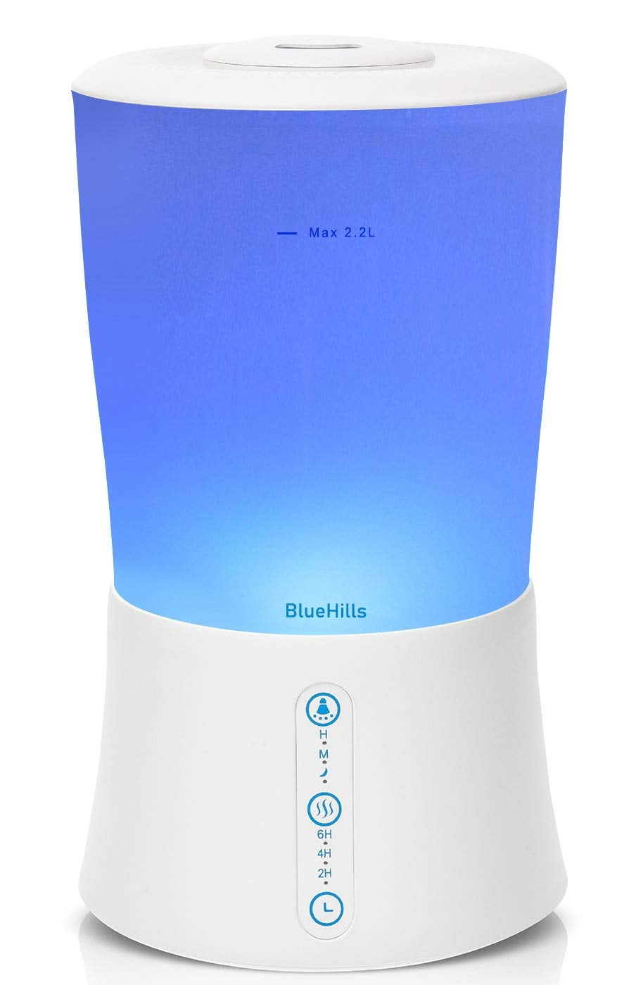 BlueHills 2000 ml Premium Humidifier with Essential Oil Diffuser Extra ...