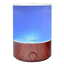 BlueHills 600 ML Premium Essential Oil Diffuser with Remote - Dark Wood ...