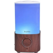 BlueHills 600 ML Premium Essential Oil Diffuser with Remote - Dark Wood ...