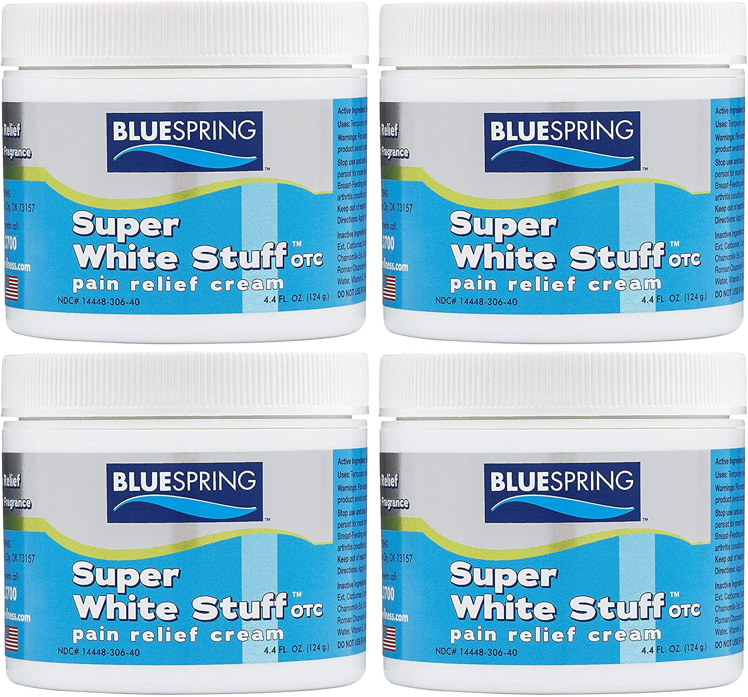 BlueSpring Back Pain Relief Cream with Emu Oil - Super White Stuff ...
