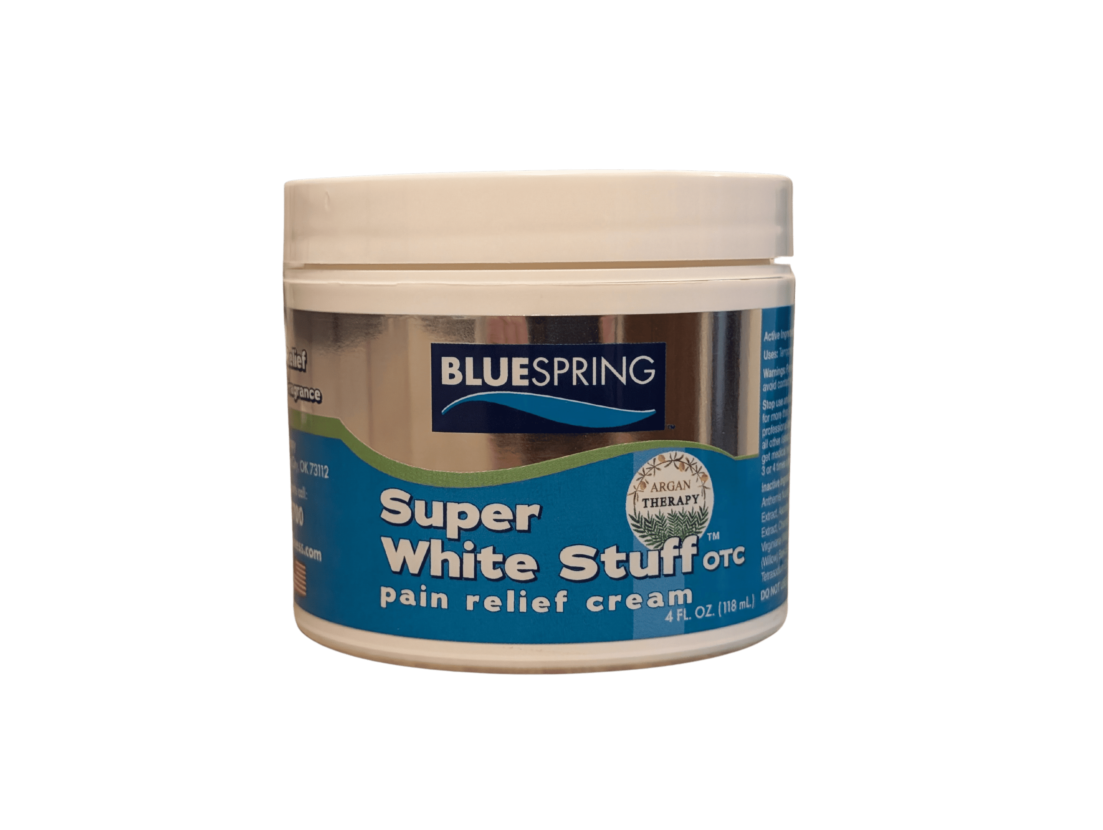 Back Pain Relief Cream with Emu Oil - Super White Stuff Natural Therapy ...