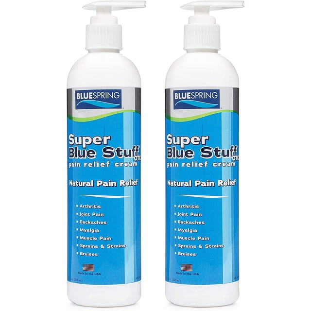 BlueSpring Pain Relief Cream with Emu Oil - Anti-Inflammatory for ...