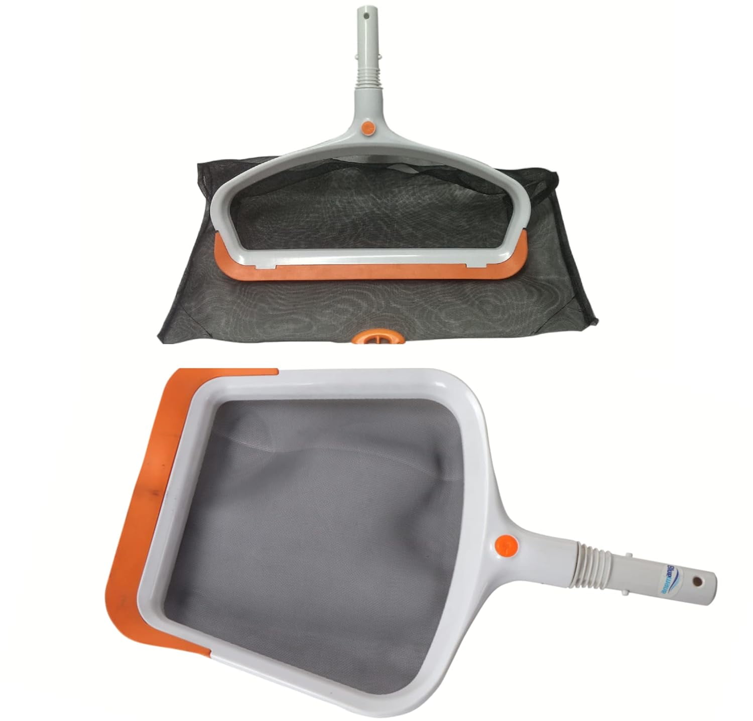 BlueWave Deep Leaf Net with PP Fine Mash Net Plastic Leaf Rake Mesh Net ...