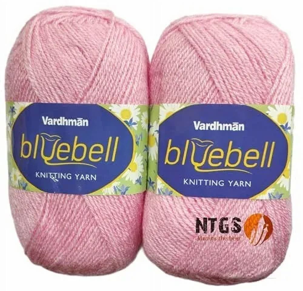 Bluebell 300 gm Wool Ball Hand Knitting Wool & Art Craft Soft Fingering ...