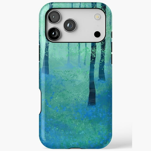 Bluebells Challock Nature Floral iPhone Case 17 to 11 Pro Max - Walmart.com