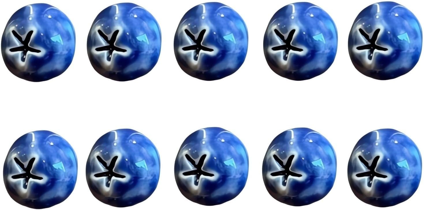 Blueberry Ceramic Fridge Magnets, 2026 New Cute Mini Ceramic Magnet for ...