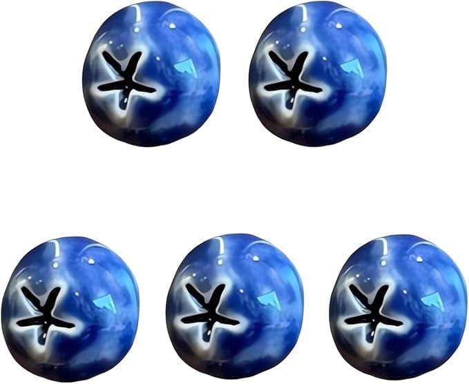 Blueberry Ceramic Fridge Magnets, 2026 New Cute Mini Ceramic Magnet for ...