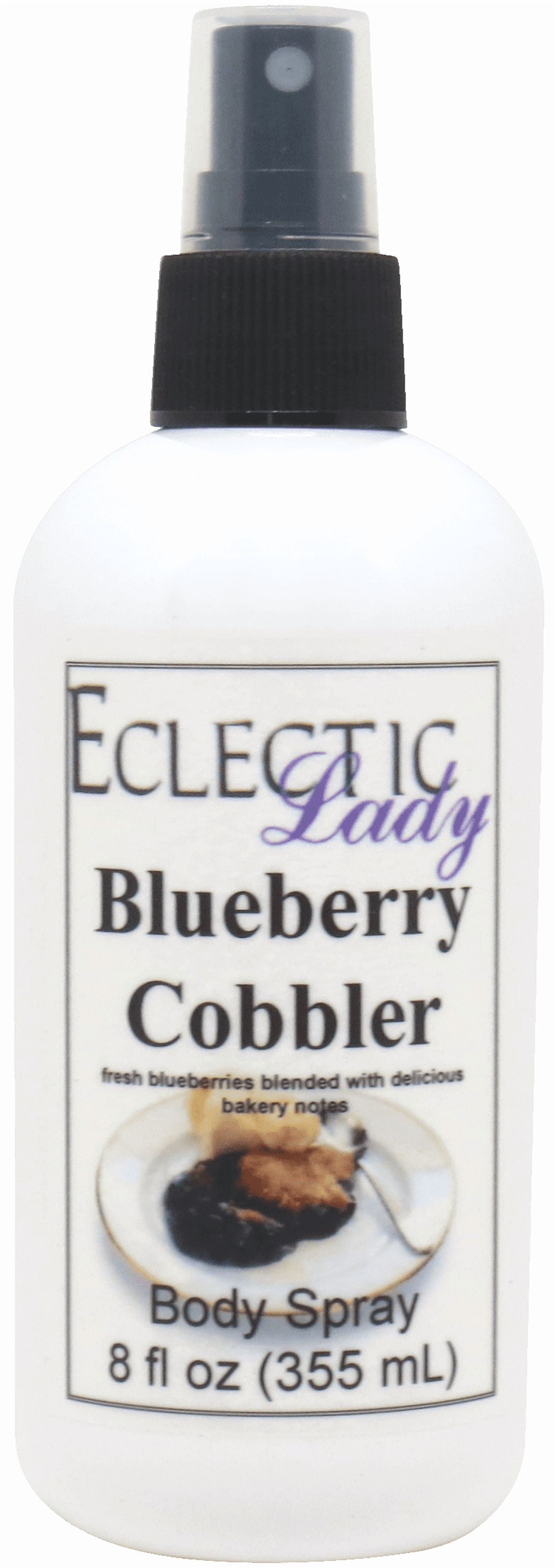 Blueberry Cobbler Body Spray, Eclectic Lady, Hydrating Mist, Unisex, 8 ...