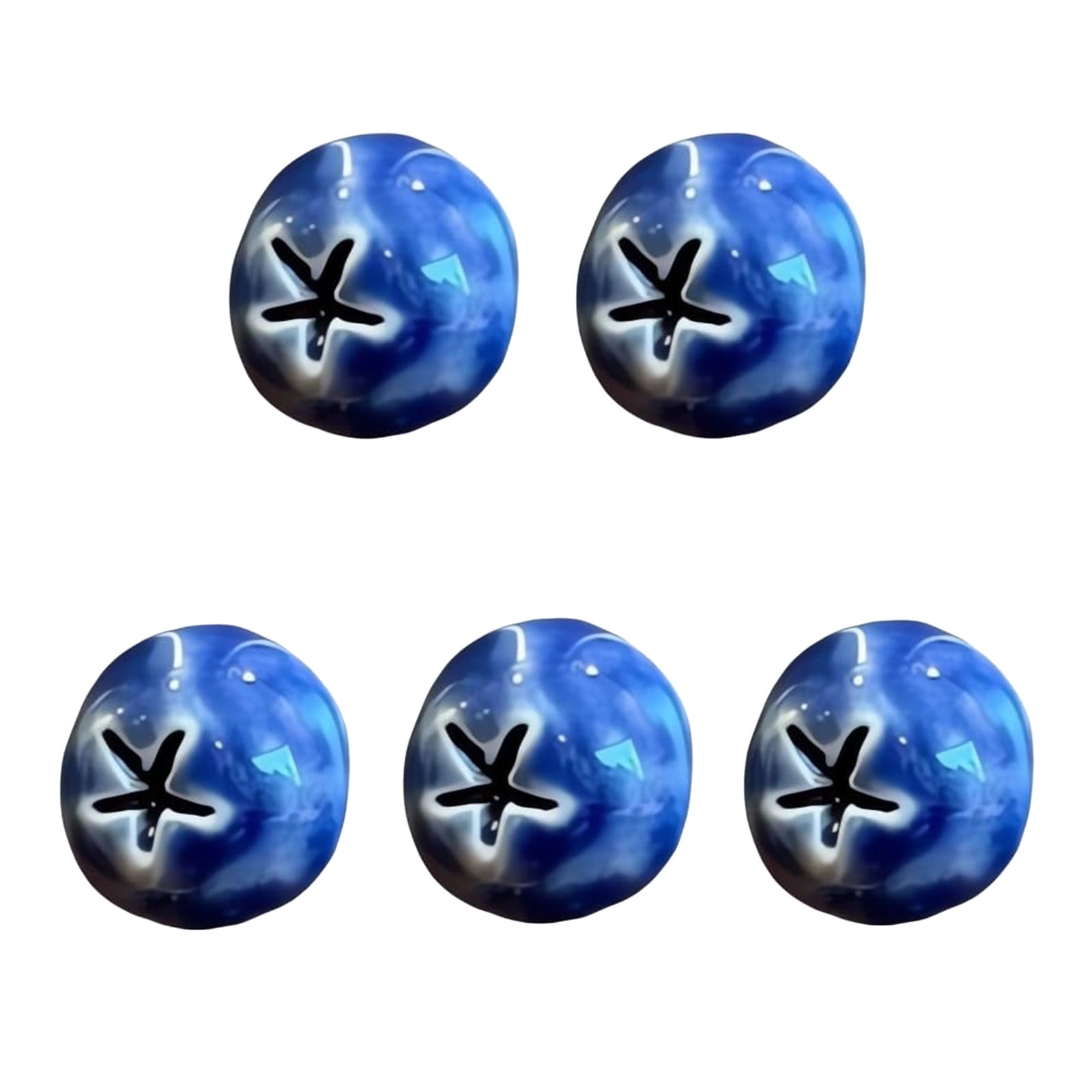 Blueberry Fridge - 5PC 3D Ceramic Resin Fruit , Realistic Mini ...