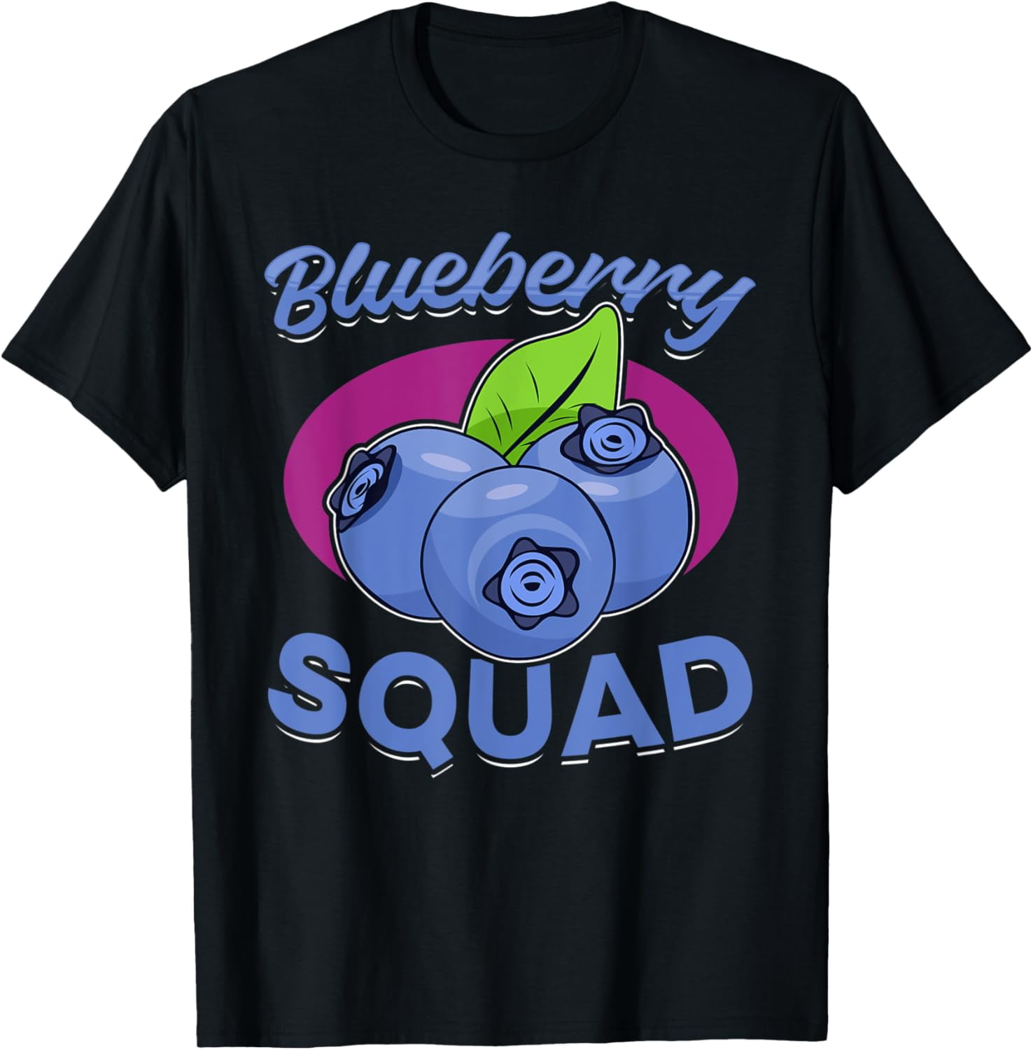 Blueberry Fruit - Blueberry Squad T-Shirt - Walmart.com