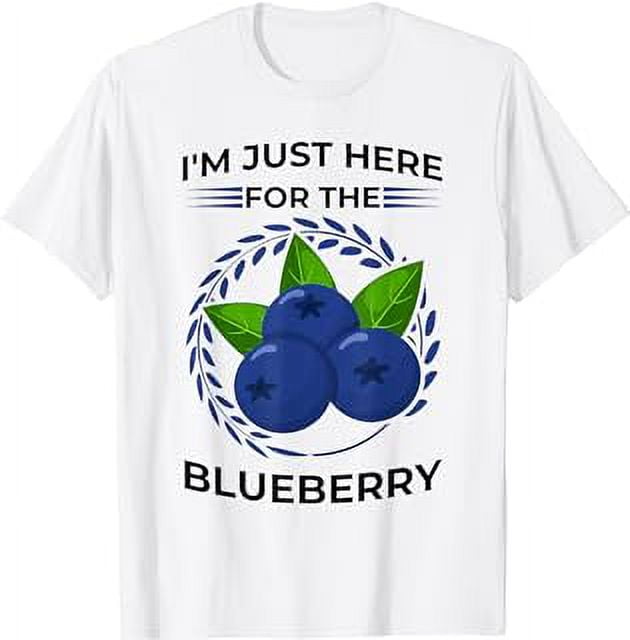 Blueberry Fruit Quotes Sayings Healthy Food Fruit Lovers T-Shirt ...