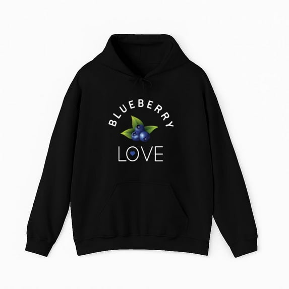 Blueberry Love Fruit Tree Cute Nature Inspired Graphic Themed Pullover ...