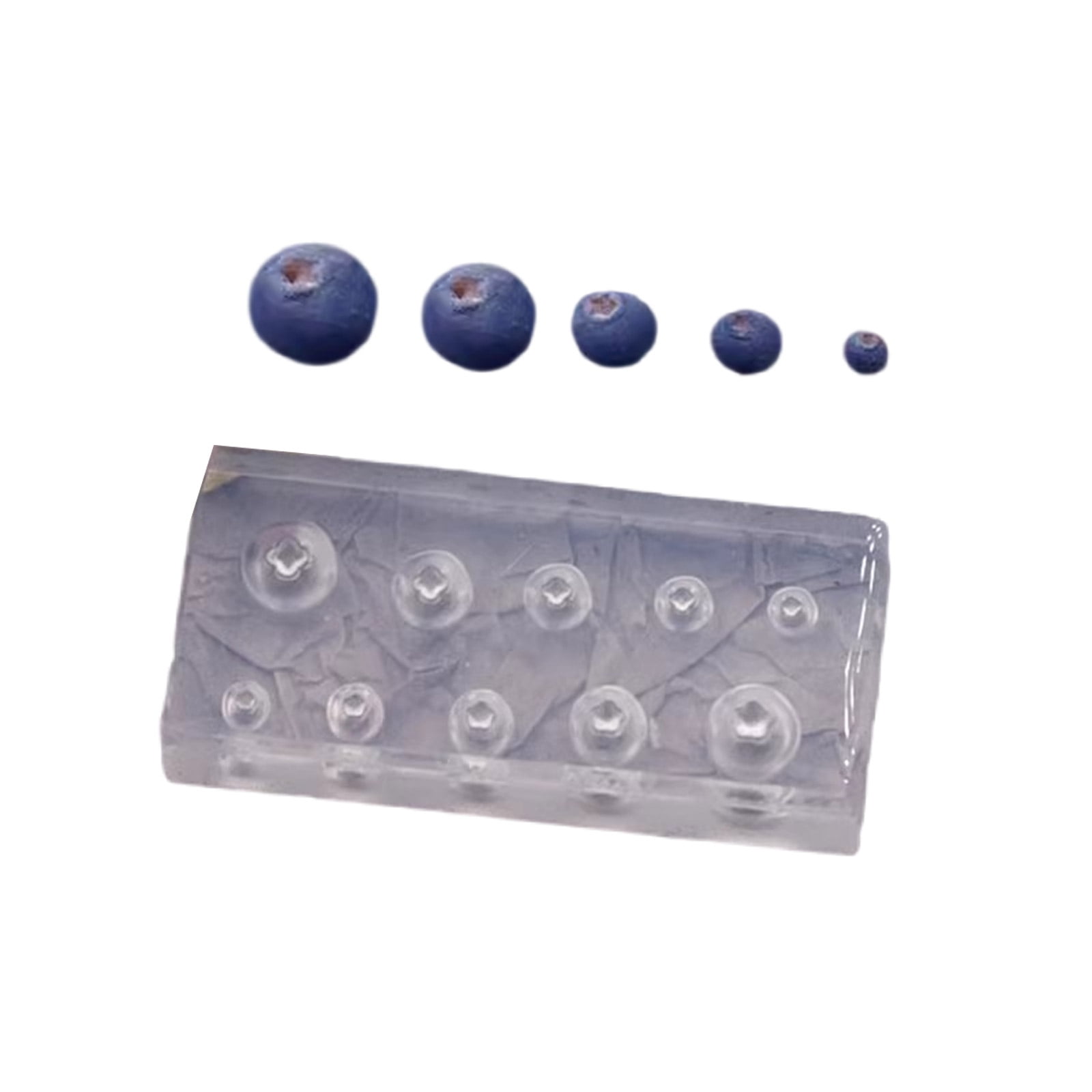 Blueberry Resin Tray Sturdy Silicone Mold Easy Release Dishes Molds for ...
