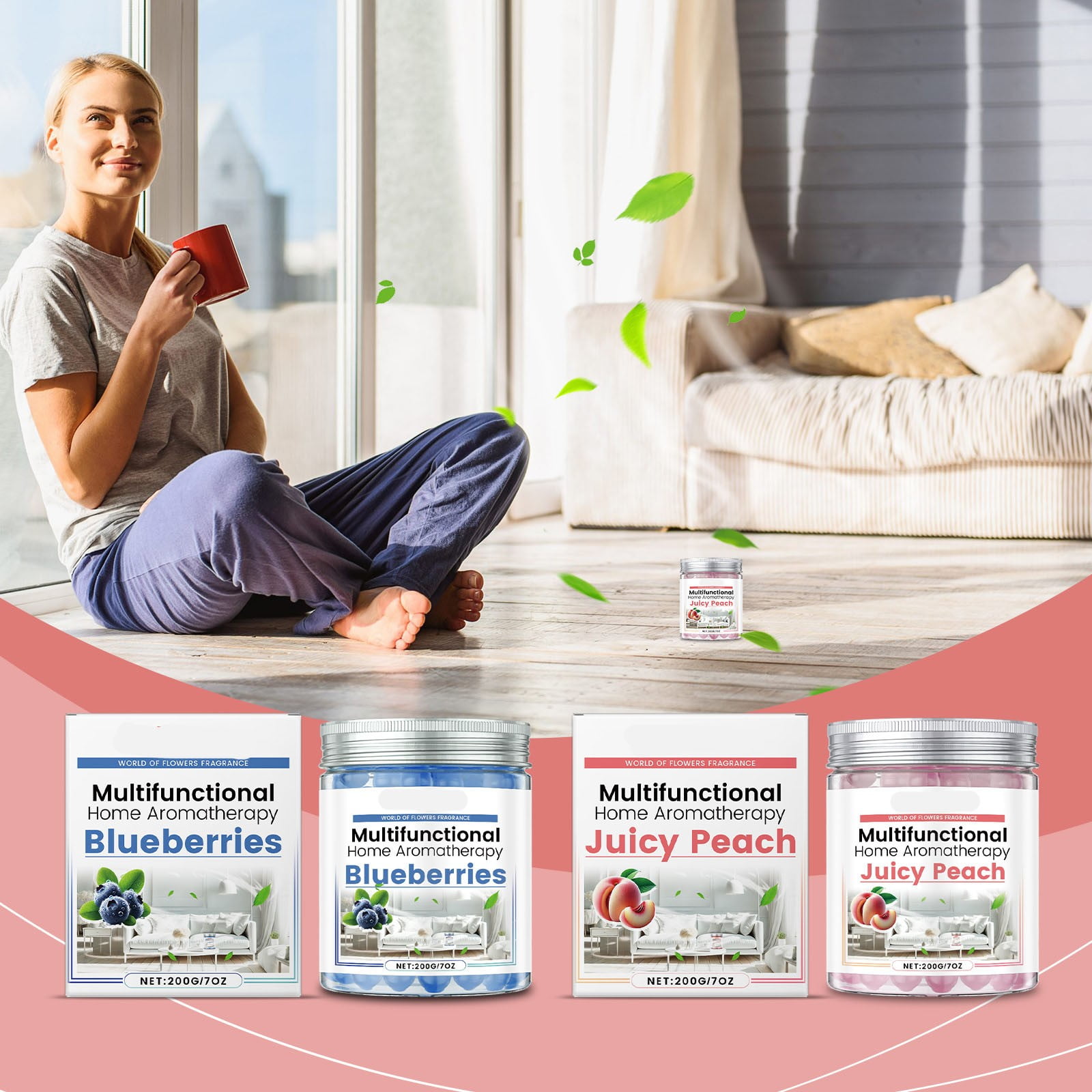 Blueberry Scented Home Air Freshener | Long-Lasting Indoor Aroma | Non-Irritating Safe Formula ...