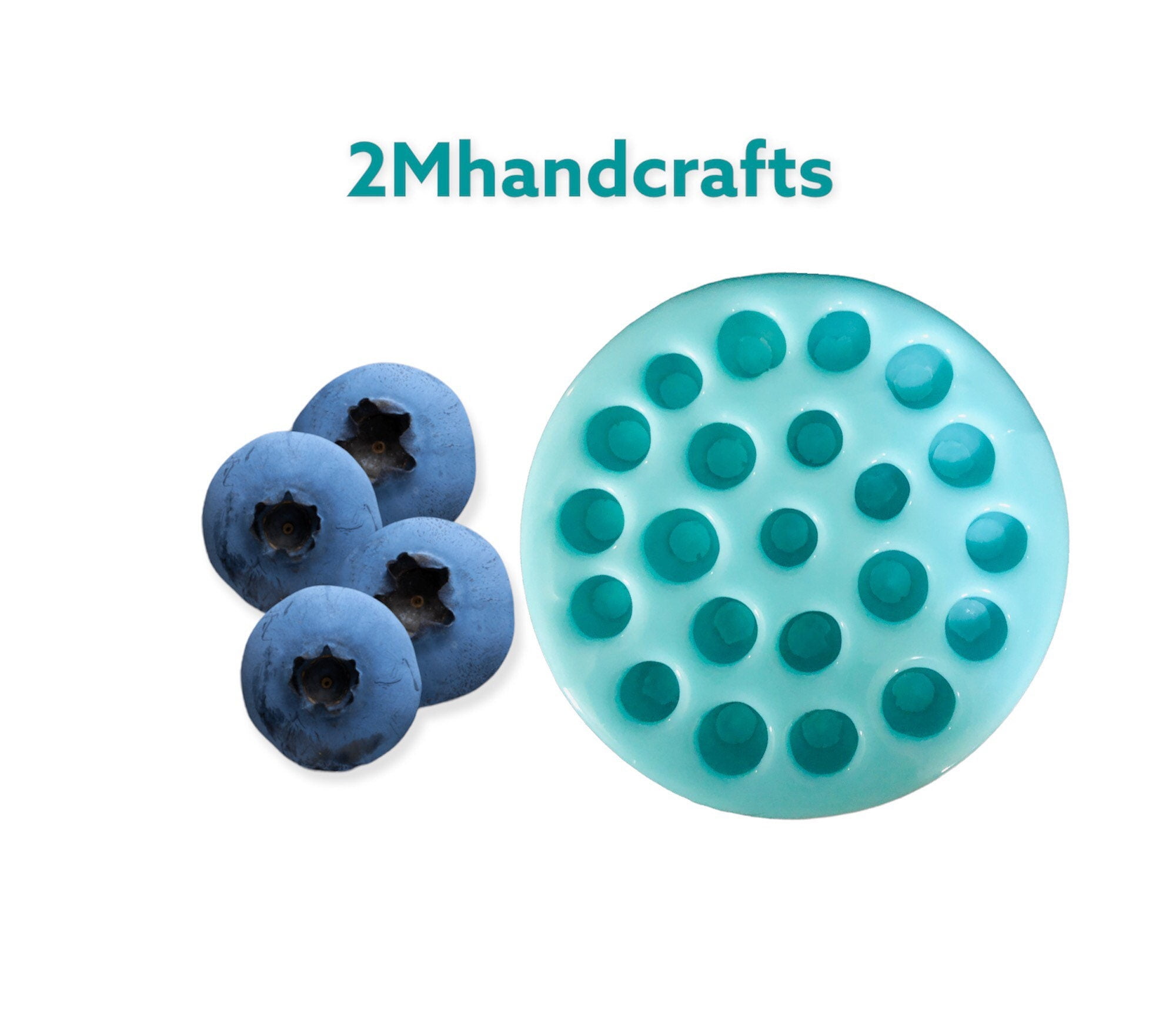 Blueberry Silicone Mold. Realistic Blueberry food shape Silicone Mold ...