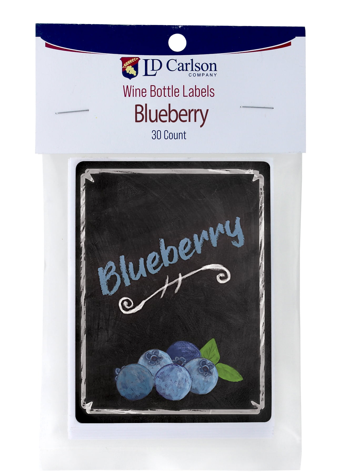 Blueberry Wine Labels 30/Pack Mist Collection - Walmart.com