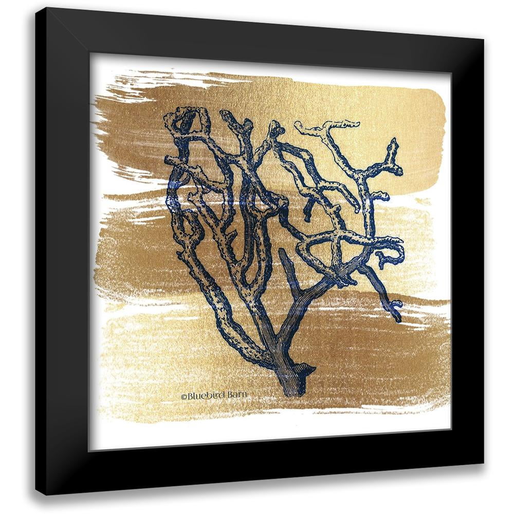 Bluebird Barn 20x20 Black Modern Framed Museum Art Print Titled ...