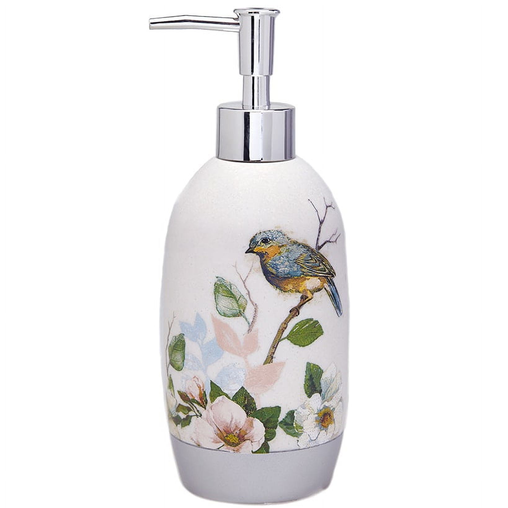 Bluebird Bathroom Accent Soap & Lotion Dispenser - Bathroom Countertop ...