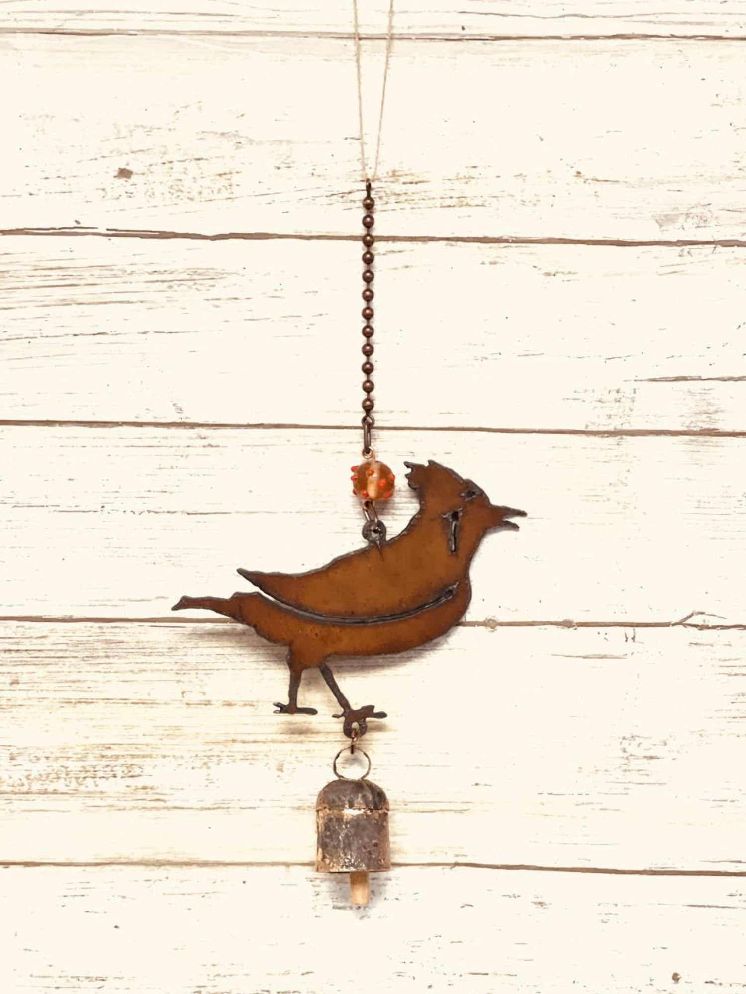 Bluebird Bell Rustic Garden Nana Bell Chime - Walmart.com