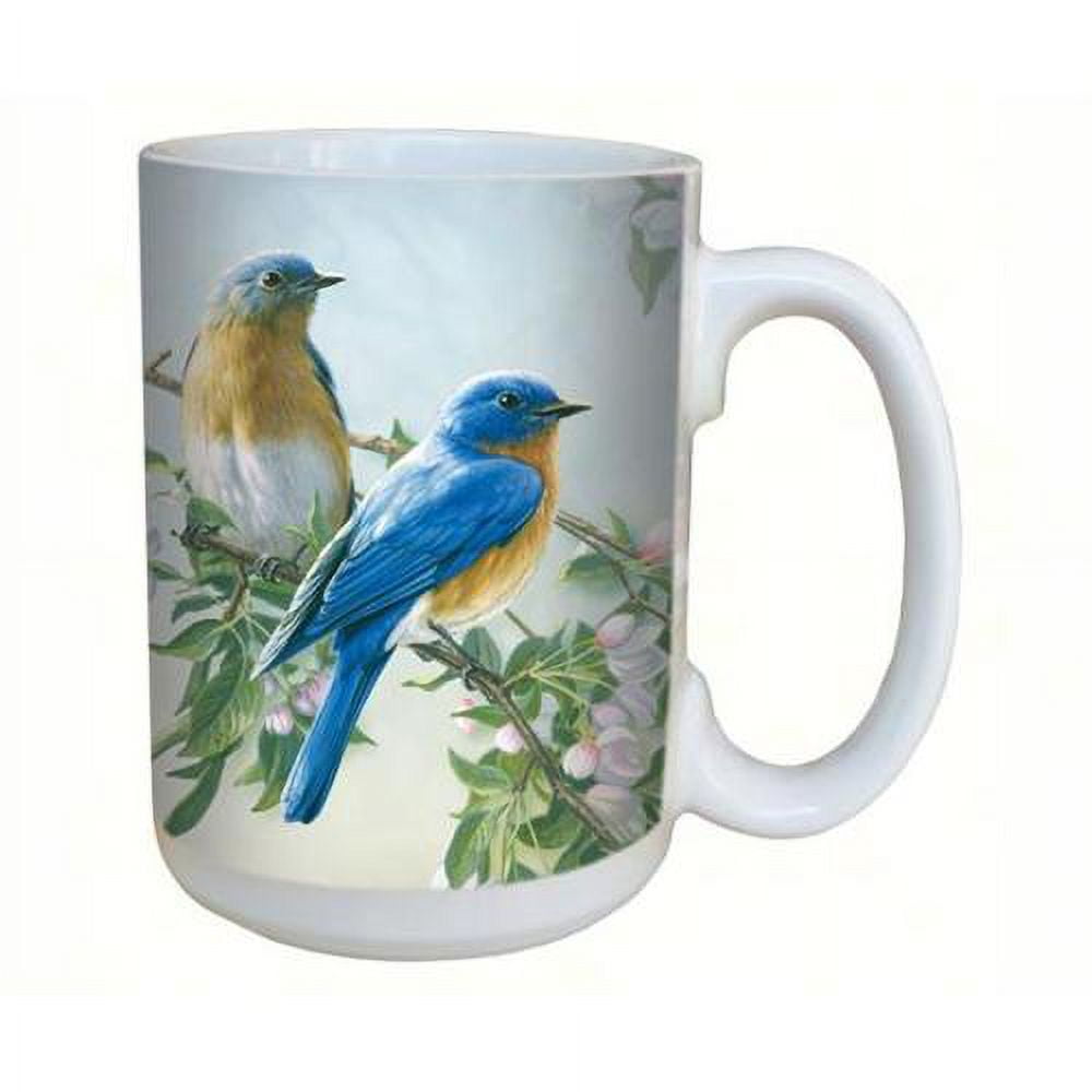 Bluebird Branch Mug 15 oz - Walmart.com