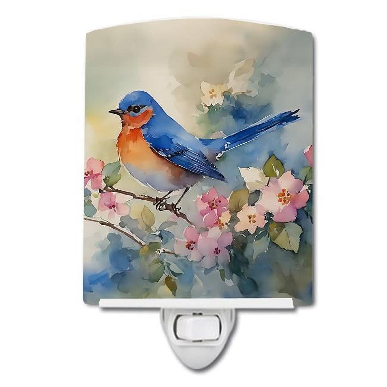 Bluebird Ceramic Night Light 4 in x 6 in - Walmart.com