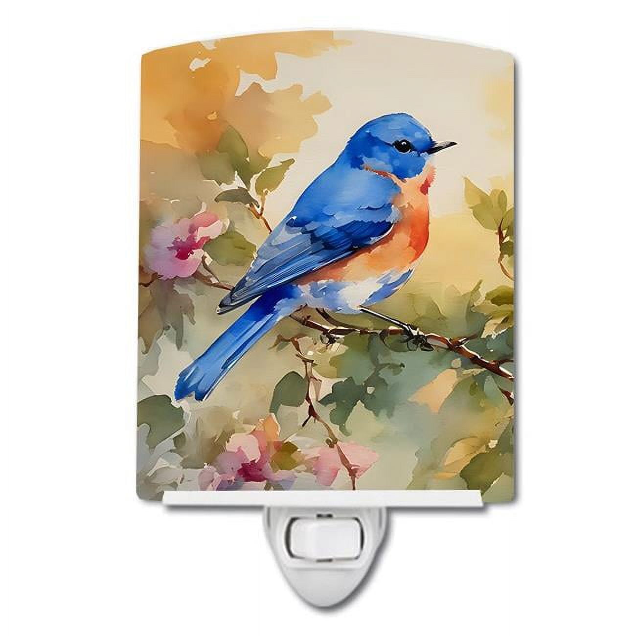 Bluebird Ceramic Night Light 4 in x 6 in - Walmart.com