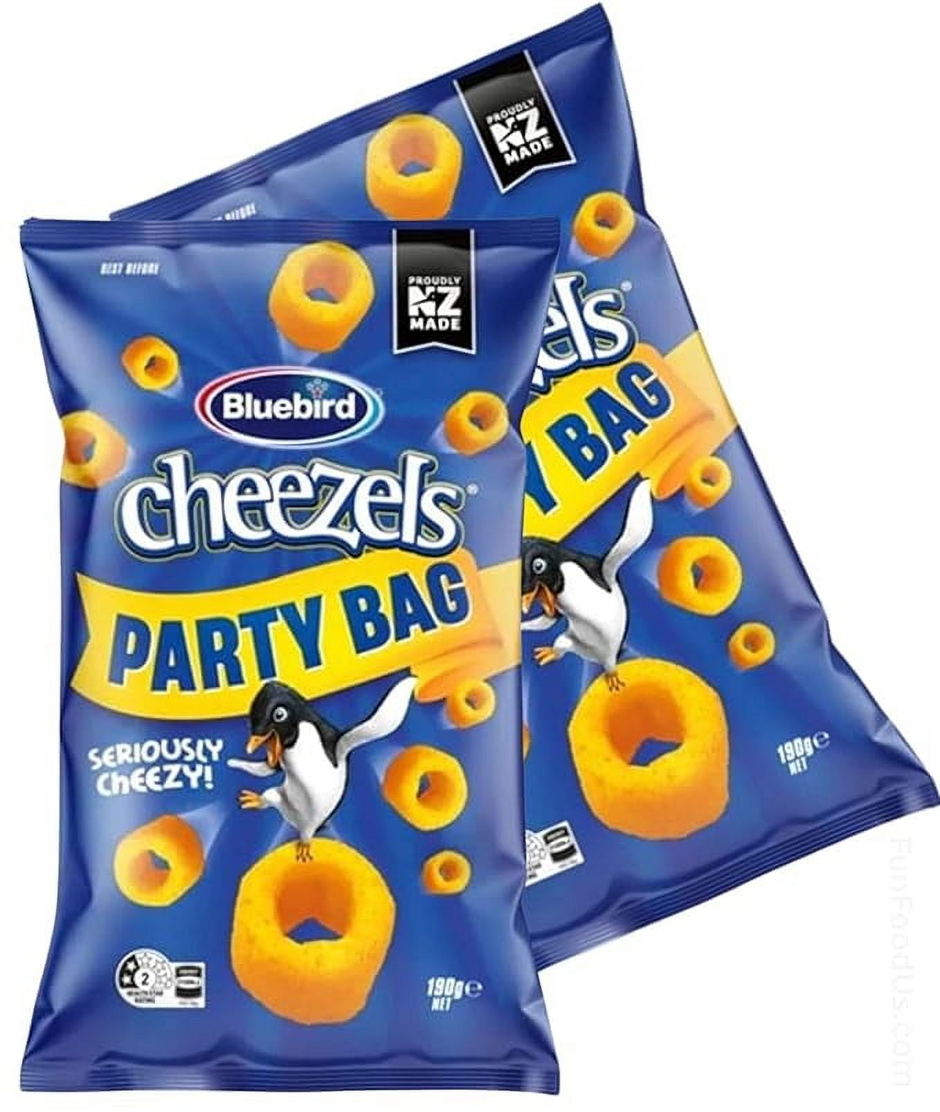 Bluebird Cheezels Party Pack (Family Pack of 2 x 190g) Puffed corn ...