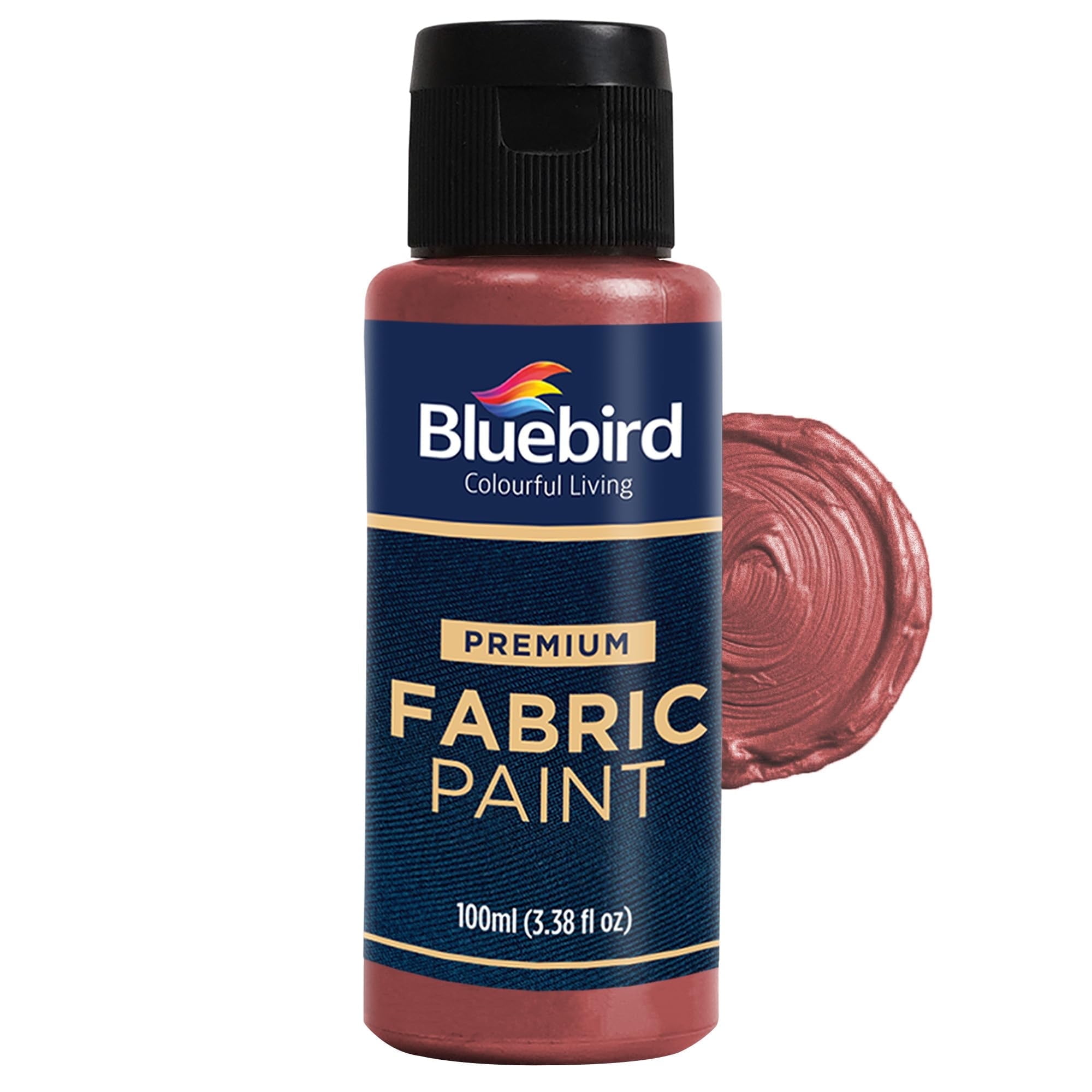 Bluebird Fabric Paint, Cherry Red, 3.4 Fl Oz, Permanent Fabric Paints ...