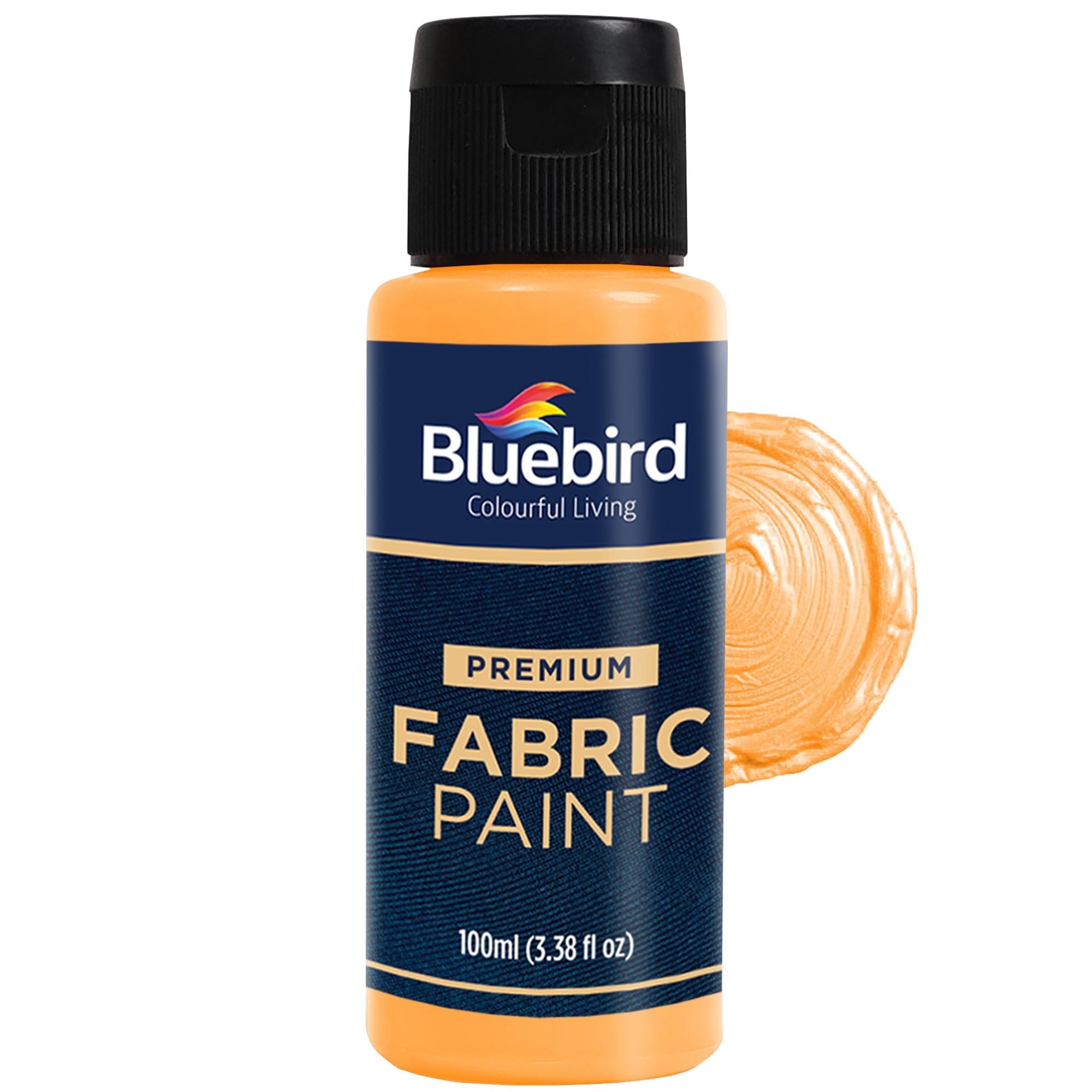 Bluebird Fabric Paint, Sunflower, 3.4 Fl Oz, Permanent Fabric Paints ...