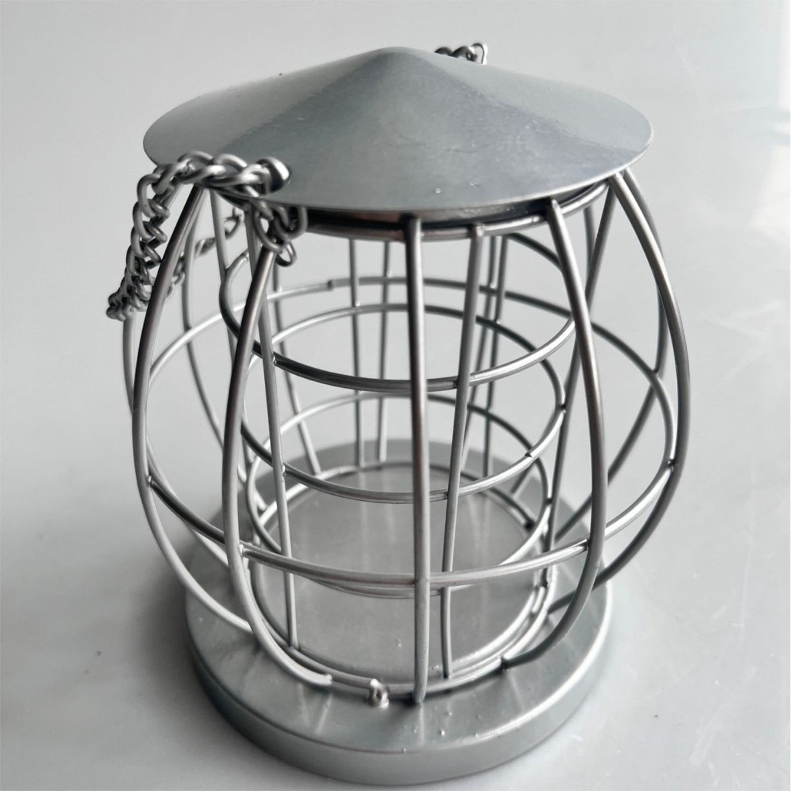 Bluebird Feeders for Outdoors Hanging, All Iron, Cage Mealworm Bird ...