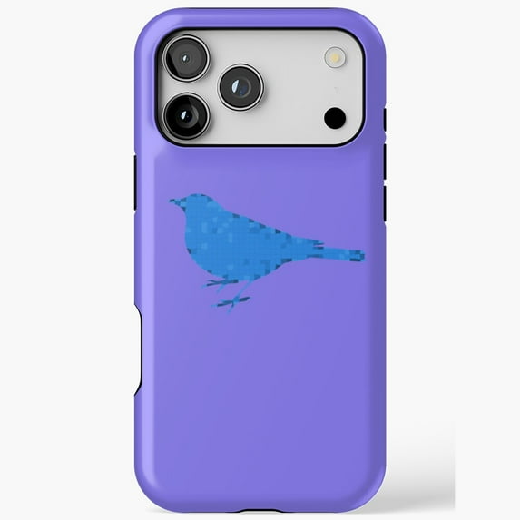 Bluebird Legendary Animal Bird Illustration Artwork iPhone Case 17 16 ...