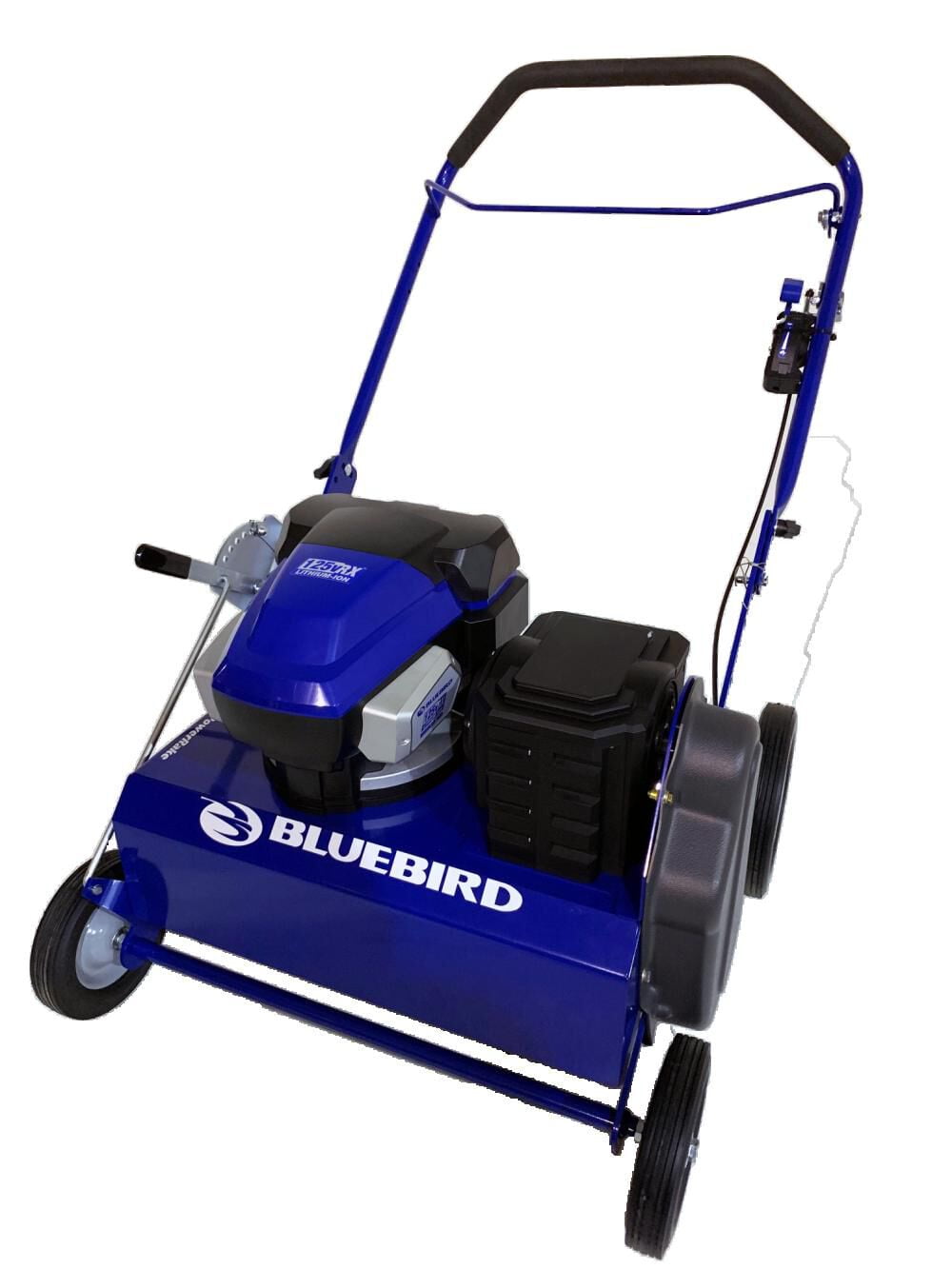 Bluebird Power Rake Dethatcher 18In 125V Li Ion Wheeled Brushless Motor ...