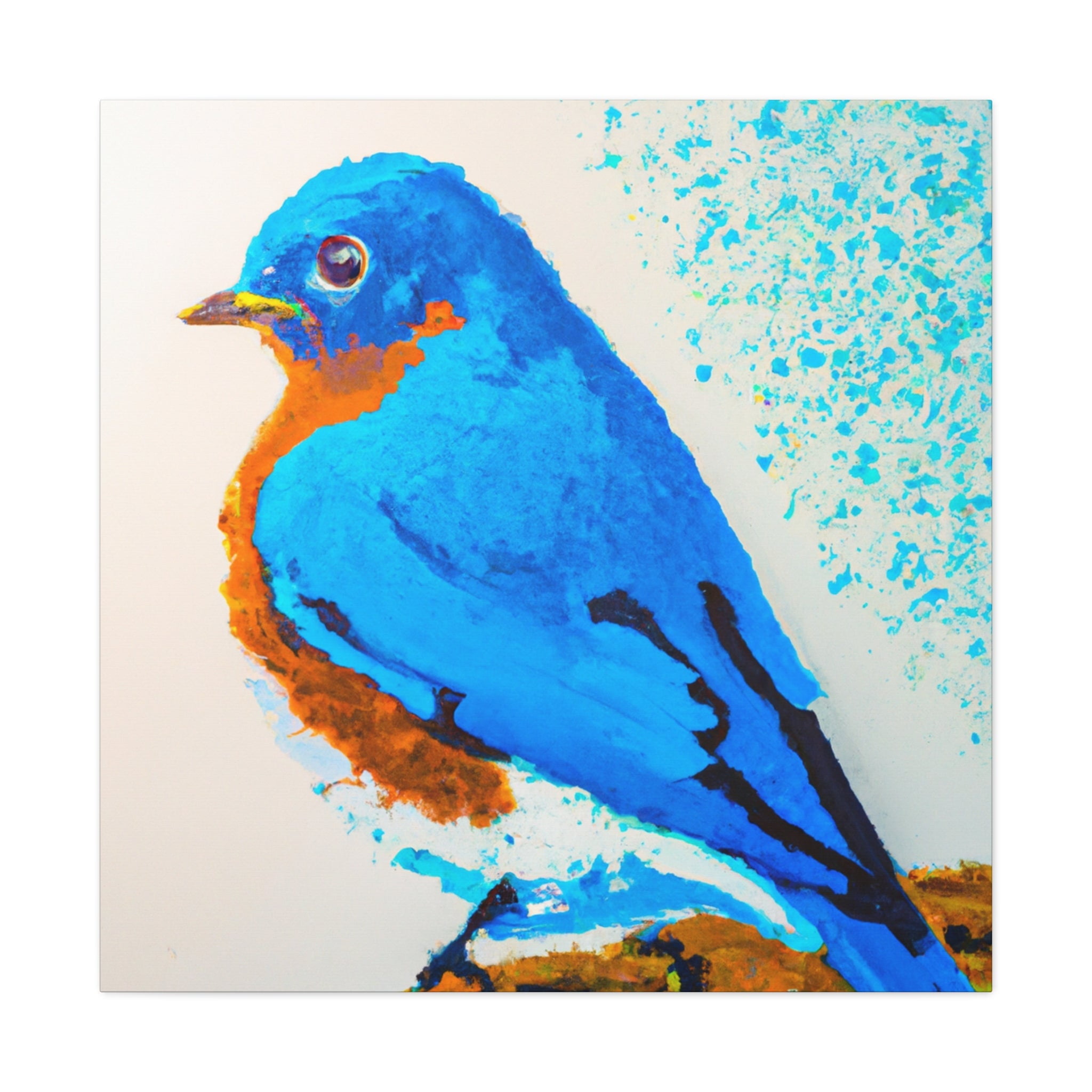 Bluebird in Bloom - Canvas - Walmart.com