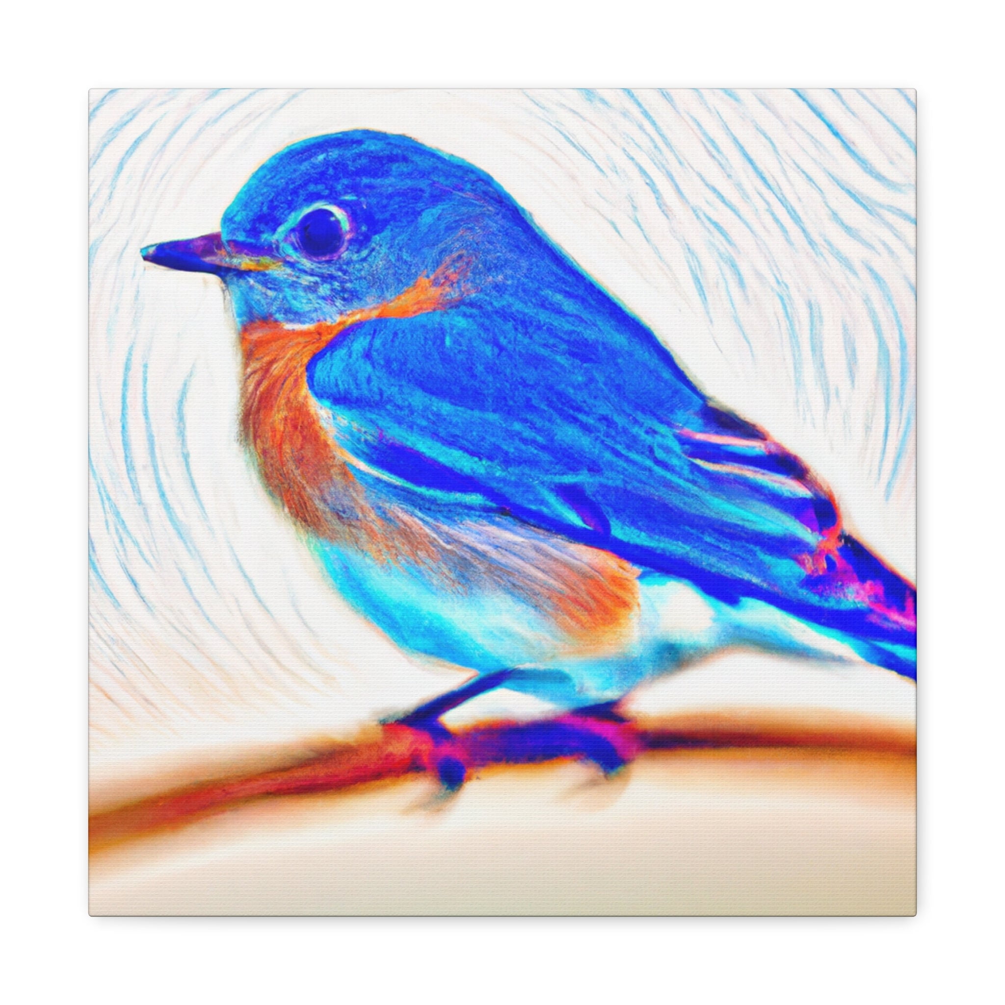 Bluebird's Photographic Memory - Canvas - Walmart.com