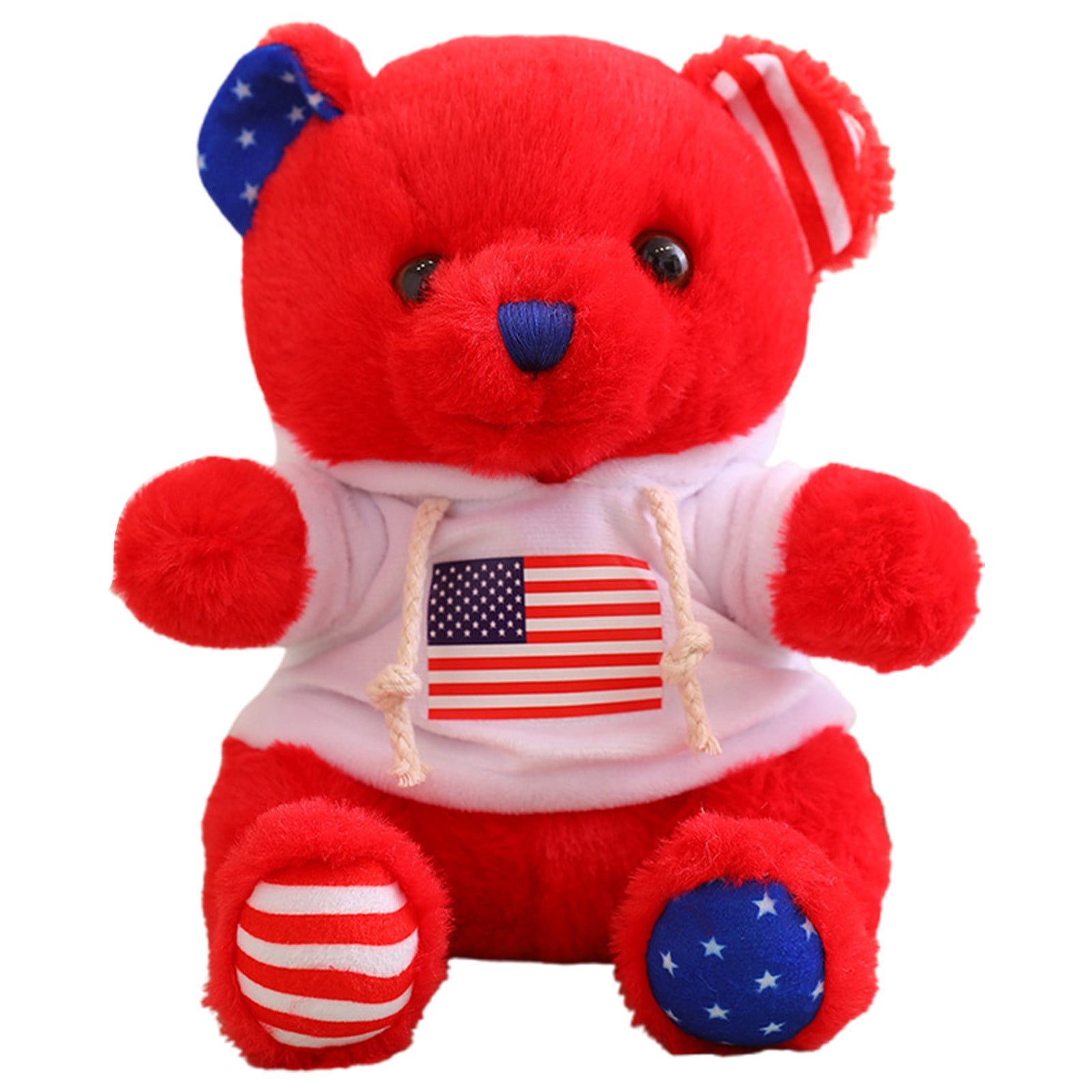 Bluebling Independence Day 10" American Animals Teddy bear Striped ...