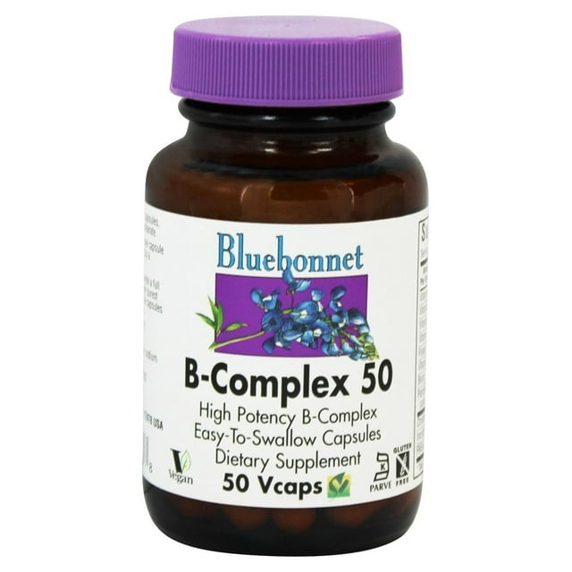Bluebonnet B-Complex 50, 50 Ct - Walmart.com