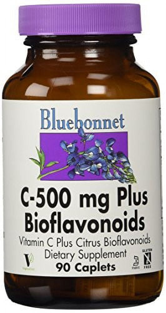 Bluebonnet C-500 Mg Plus Bioflavonoids, 90 Ct - Walmart.com